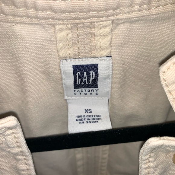 GAP Factory | Jackets & Coats | Military Coat Cream Colored | Poshmark